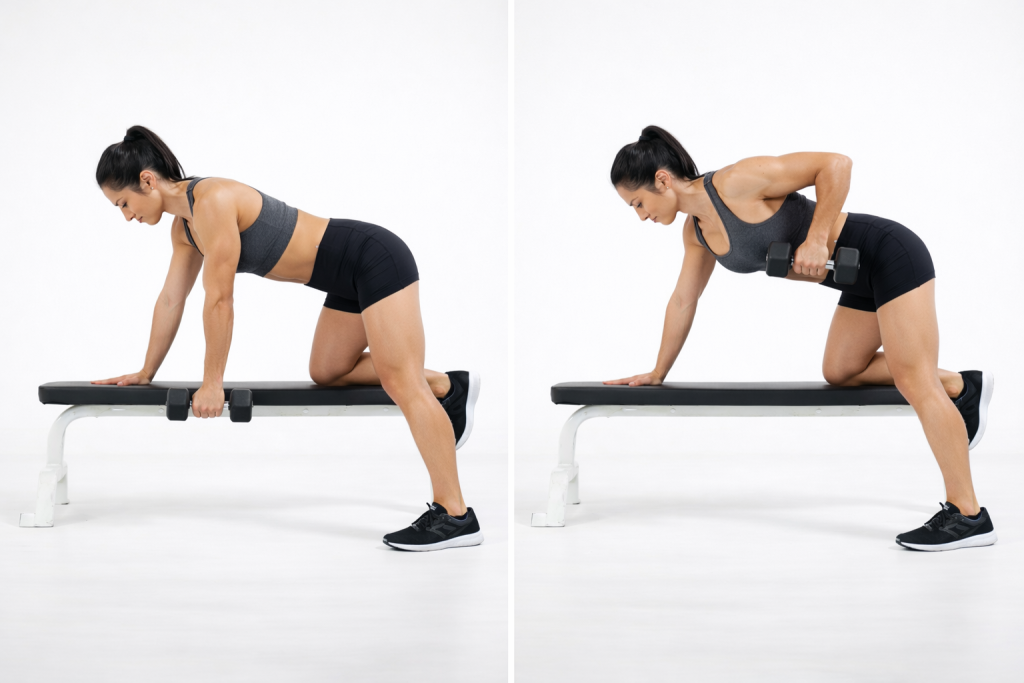 Bent-Over Dumbbell Row: Benefits, Muscles Worked, and Proper Form Guide